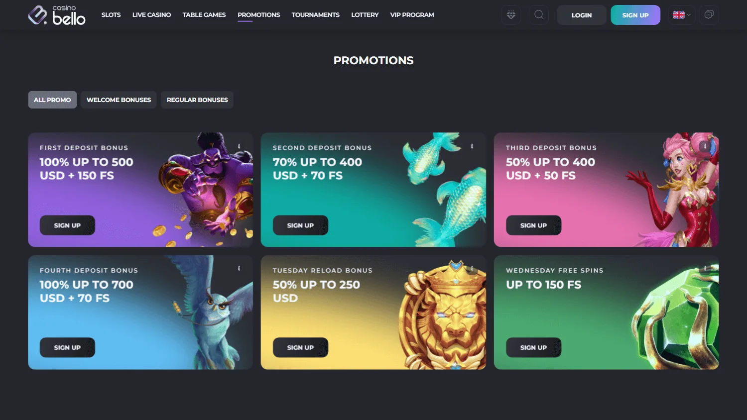 Casinobello – Official Casino and Bookmaker